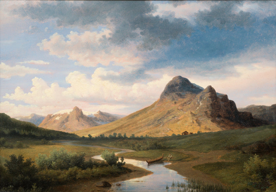 Per Daniel Holm - Landscape from Kvikkjokk – CLASSICARTWORKS